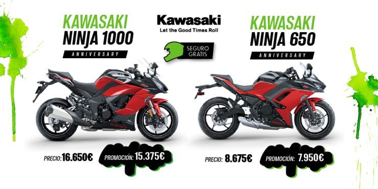 PROMOCIÓN KAWASAKI NINJA 650 Y 1000 - Motos Carbó